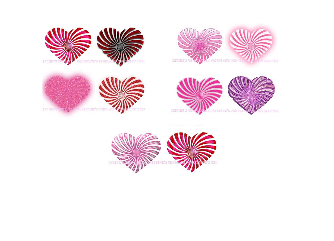 Heart Clipart Valentine's Day Clipart - Etsy