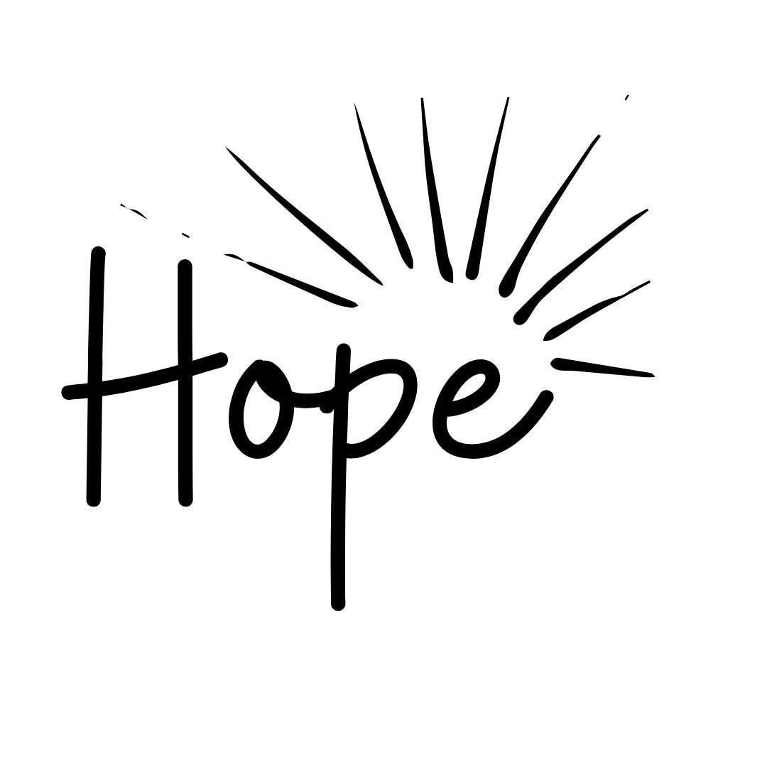 Hope Sticker - Etsy