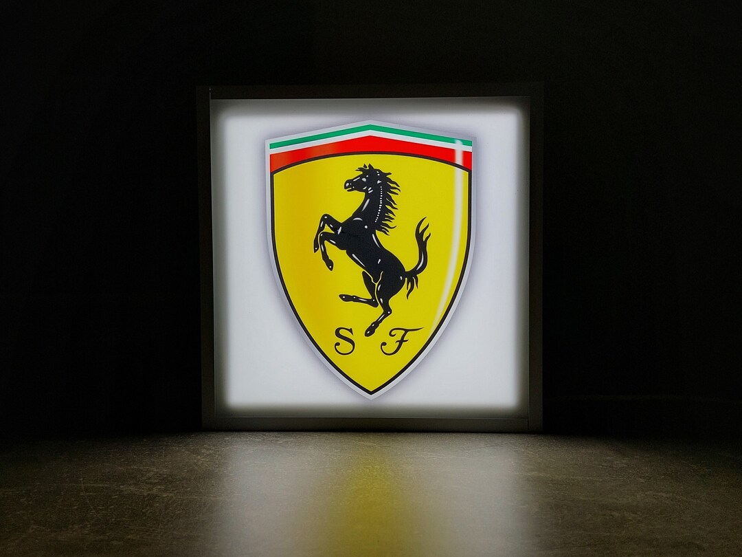 Ferrari Illuminated Light Box - Etsy