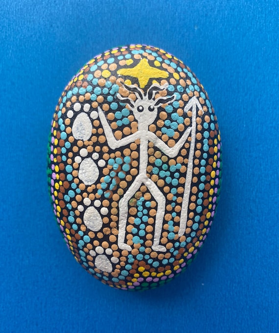 Australian Aboriginal Hand Art Australia Symbol Aboriginal