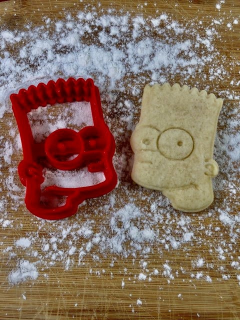 Bart Simpson Cookie Cutter Etsy