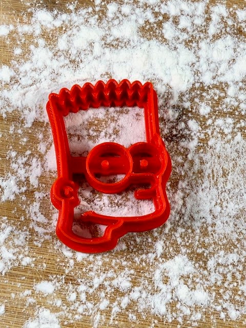 Bart Simpson Cookie Cutter Etsy