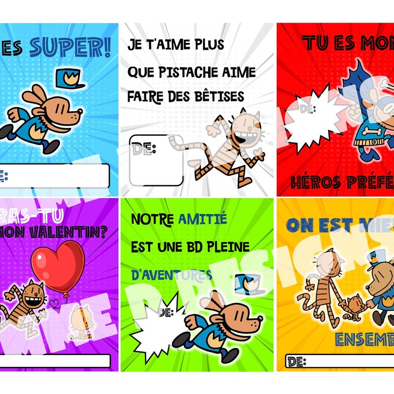 Dogman Valentine Cards - Etsy
