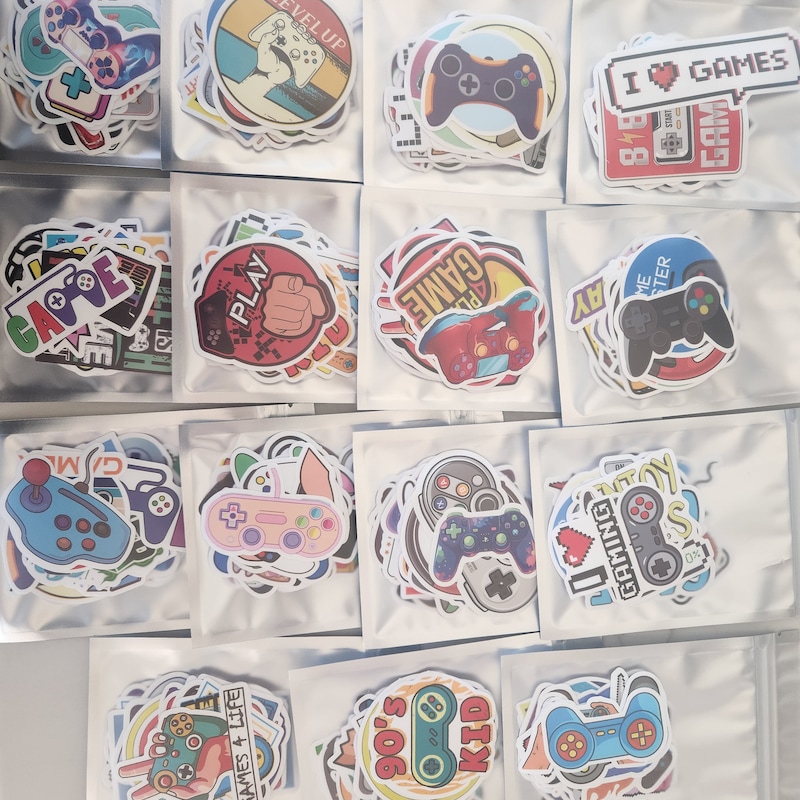 Gaming Stickers - Etsy
