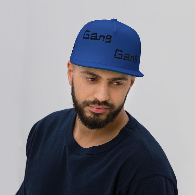 NPC Gang Gang Flat Bill Cap - Etsy