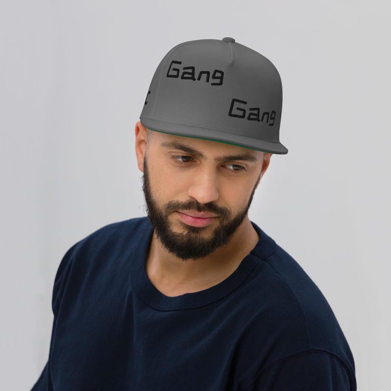 NPC Gang Gang Flat Bill Cap - Etsy