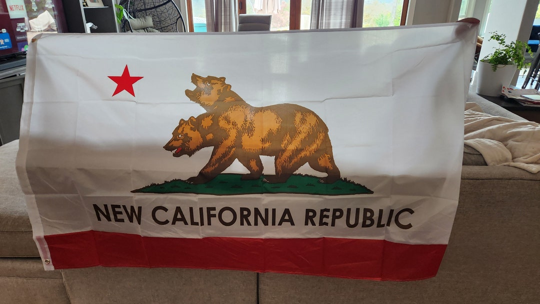 NCR New California Republic Flag- Fallout Themed - Gamer Themed - Etsy
