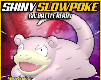 Shiny Slowpoke - Etsy
