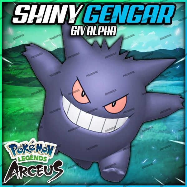 Shiny Gengar - Etsy