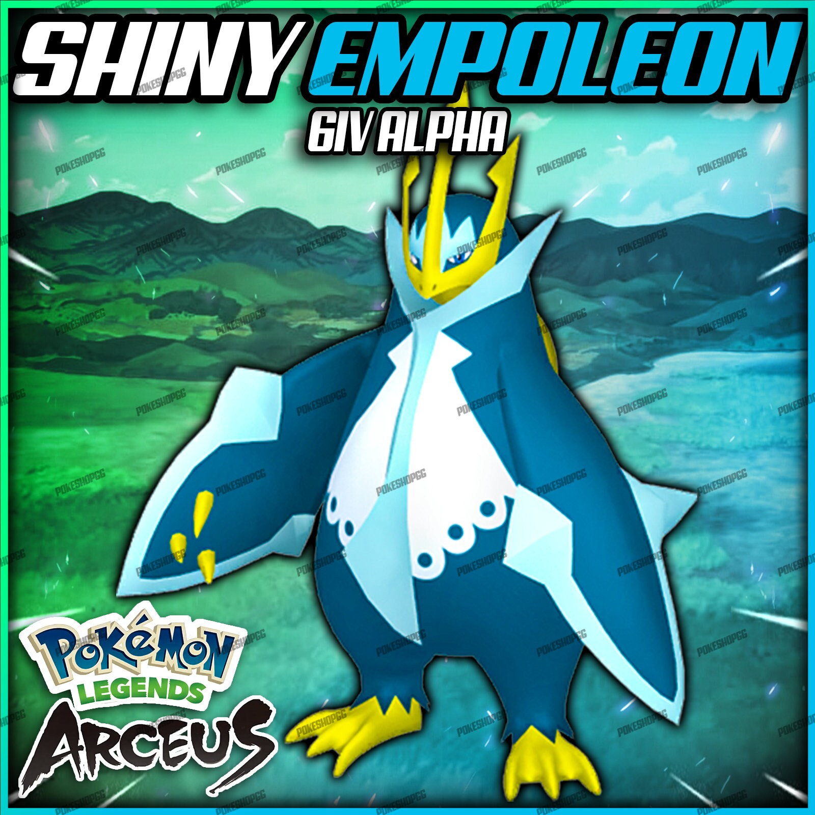 Shiny Empoleon Pokemon X