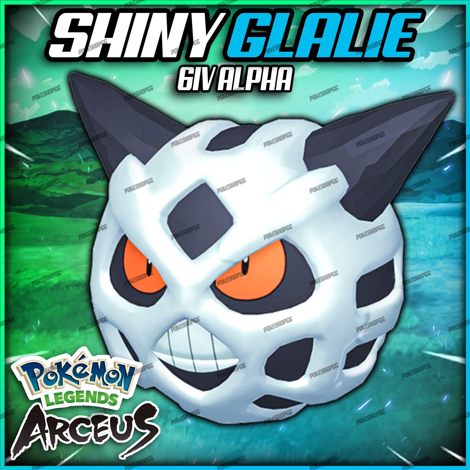 Pokemon Glalie Shiny