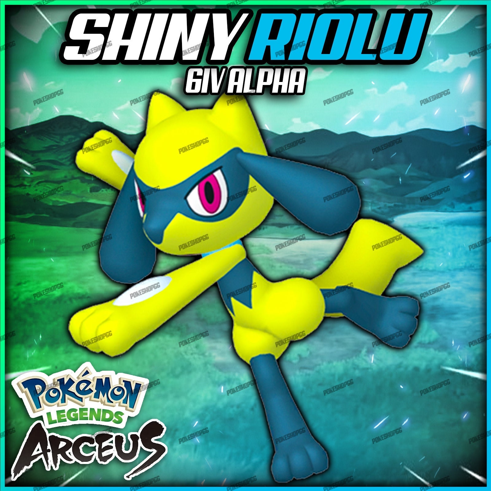 Shiny Riolu Egg