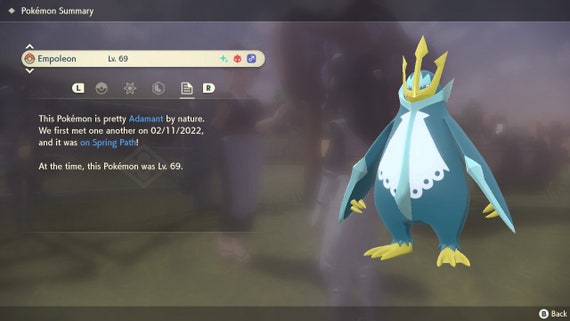 Pokemon Shiny Empoleon