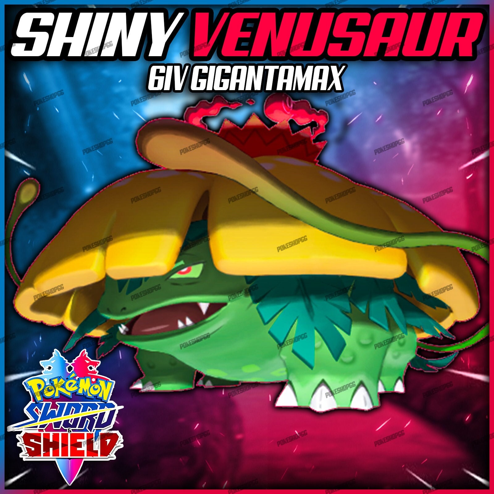 Pokemon Shiny Venusaur