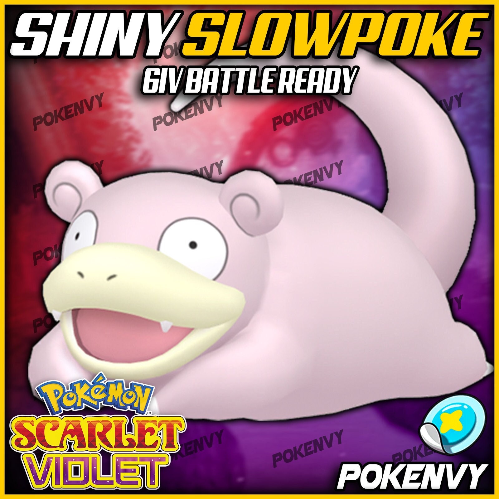 Shiny Slowpoke Sprite
