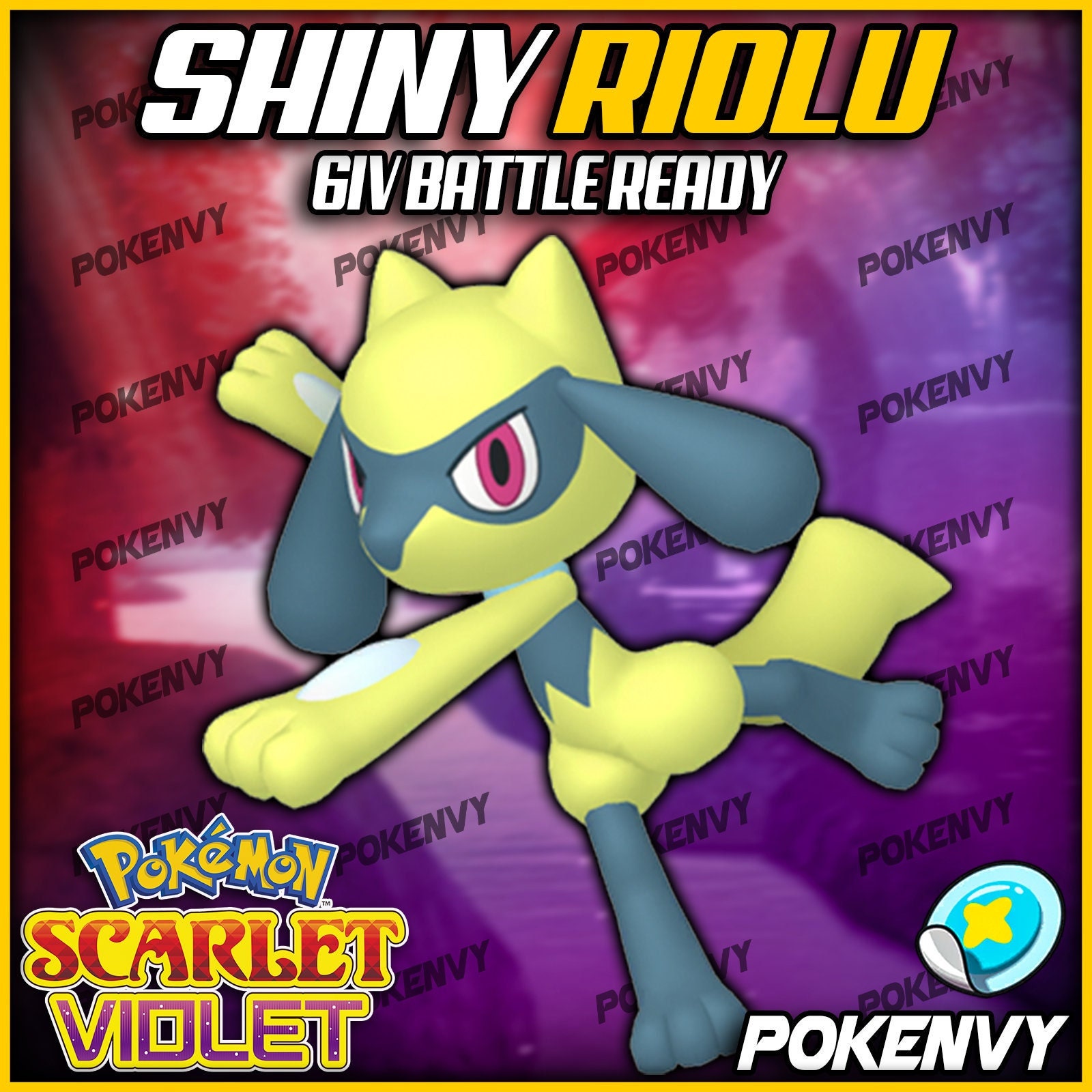 Shiny Riolu Pokemon X