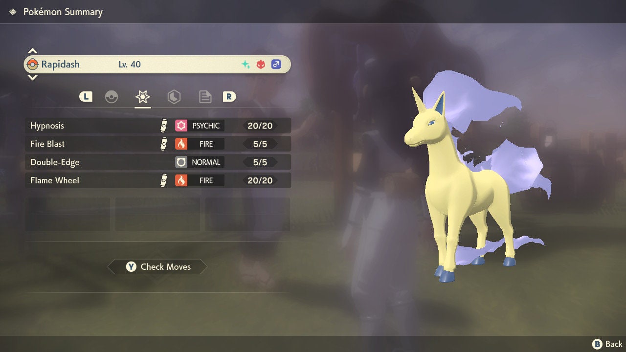 Pokemon Rapidash Shiny