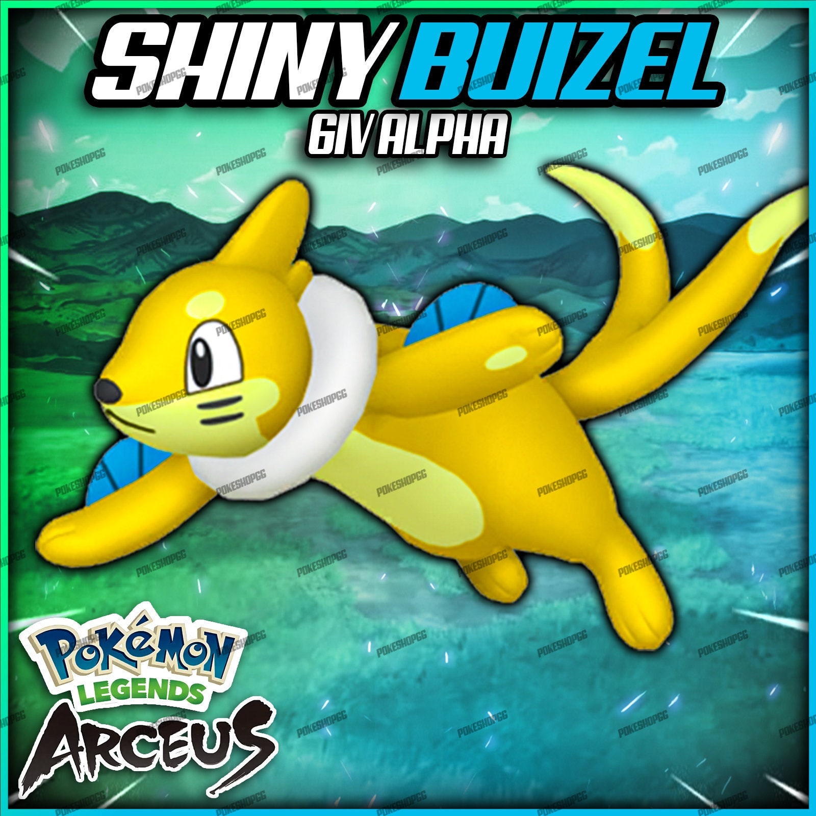 Shiny Buizel Sprite