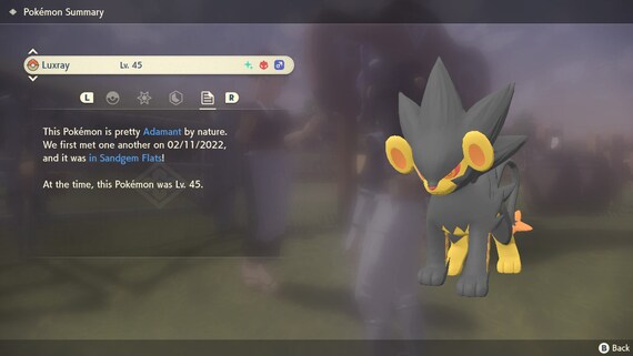 Shiny Luxray Pokemon