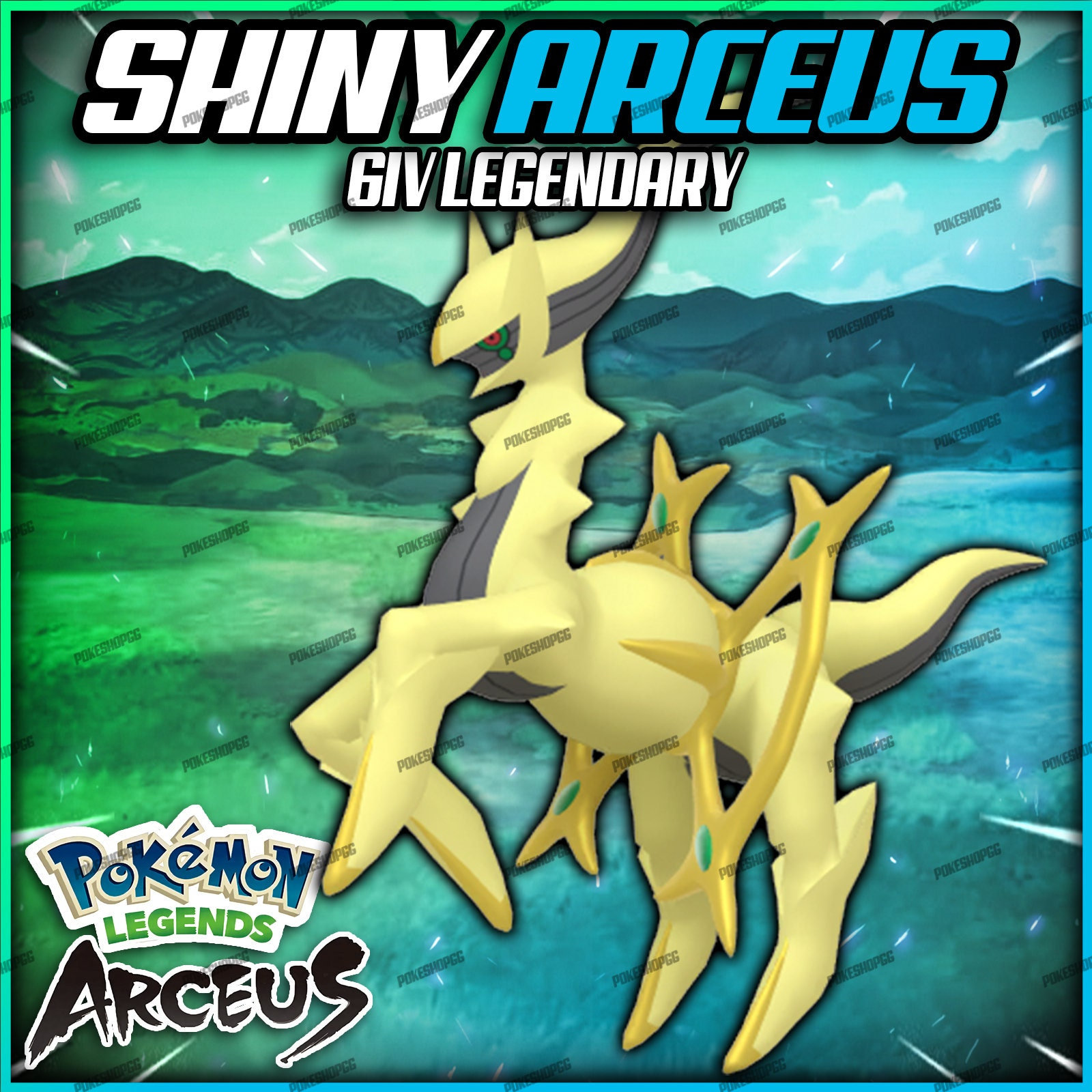 Green Legendary Pokemon