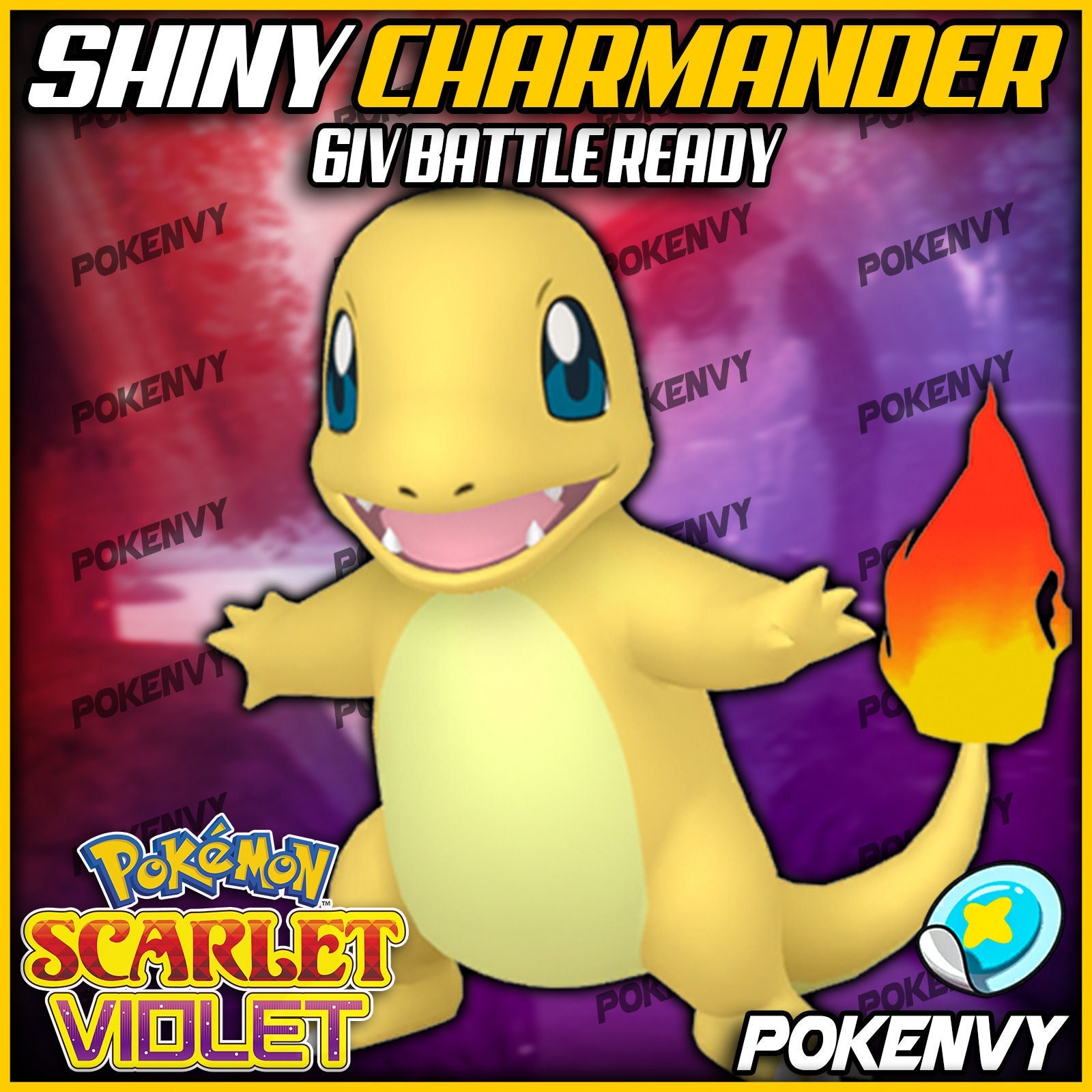 Pokemon Charmander Shiny