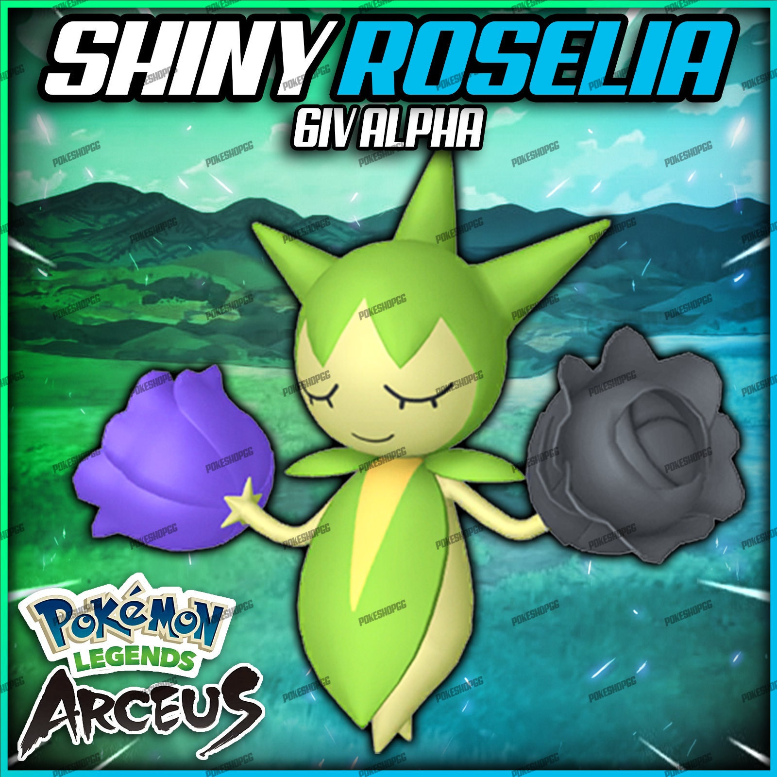 Shiny Roselia X And Y