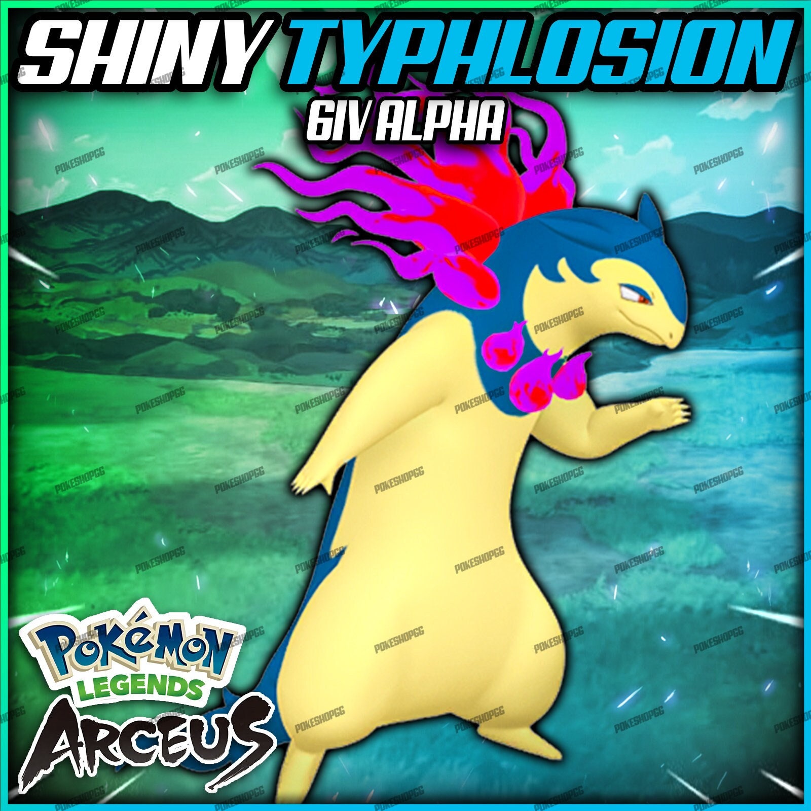 Shiny Typhlosion Pokemon