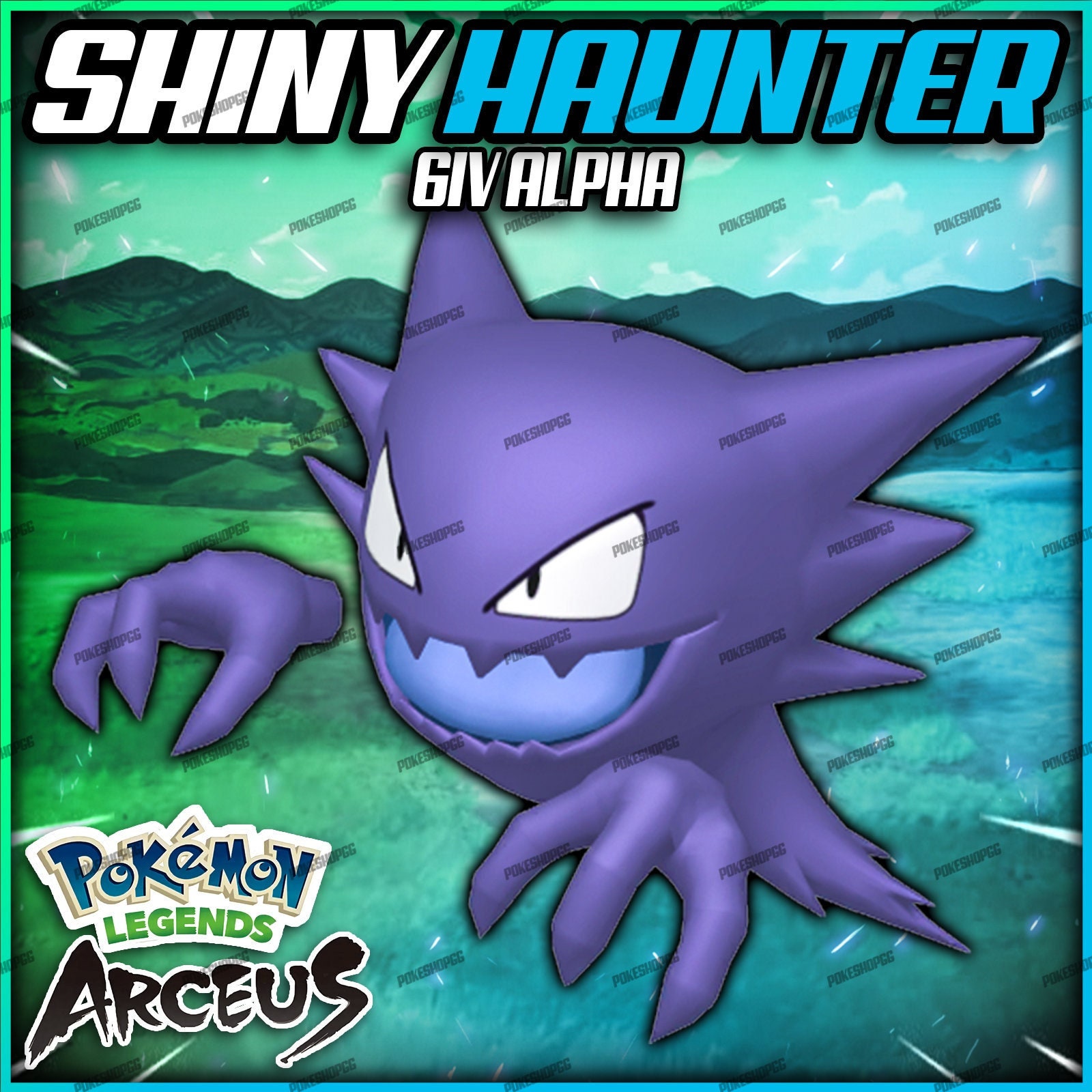 Shiny Haunter Pokemon Y