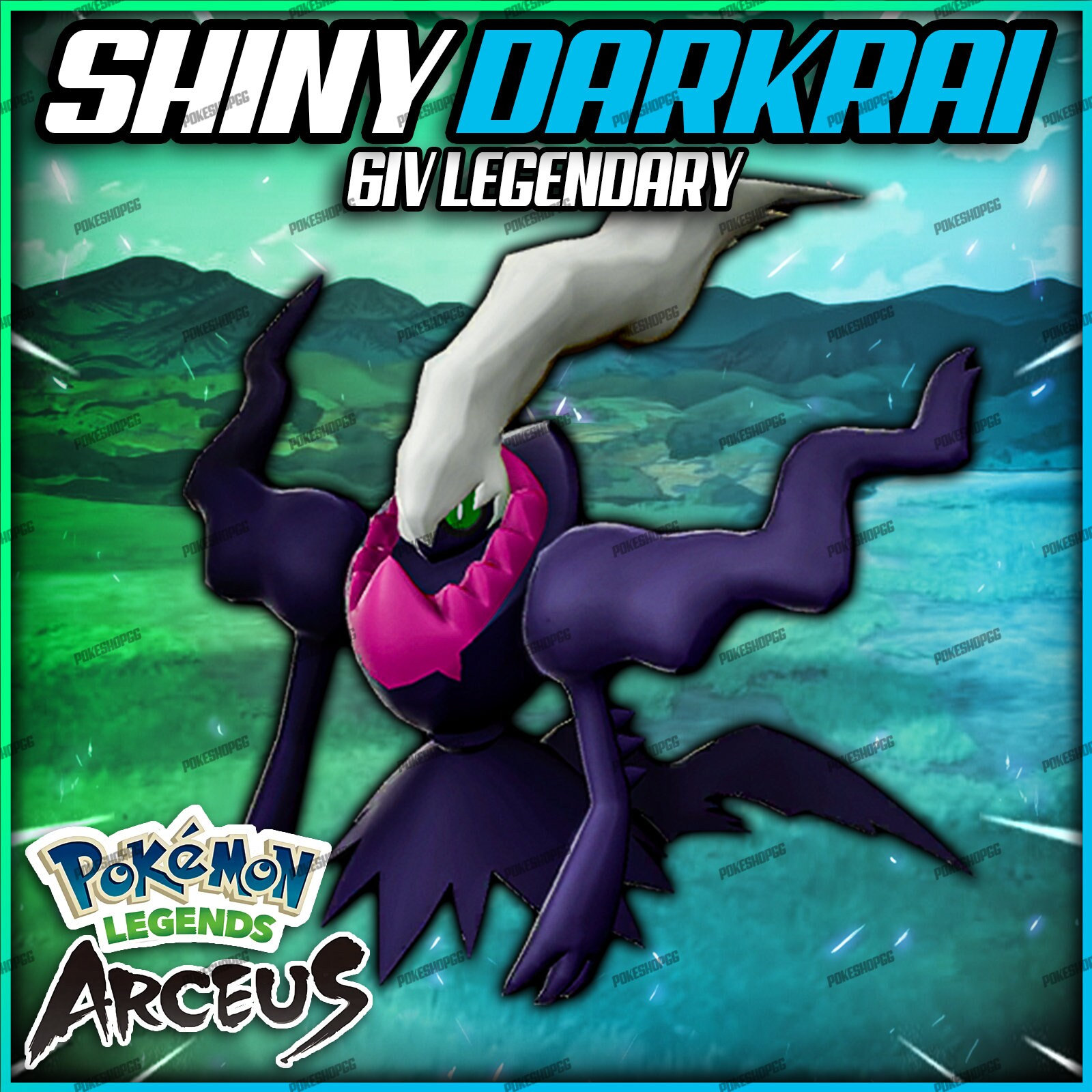 Pokemon Darkrai Shiny
