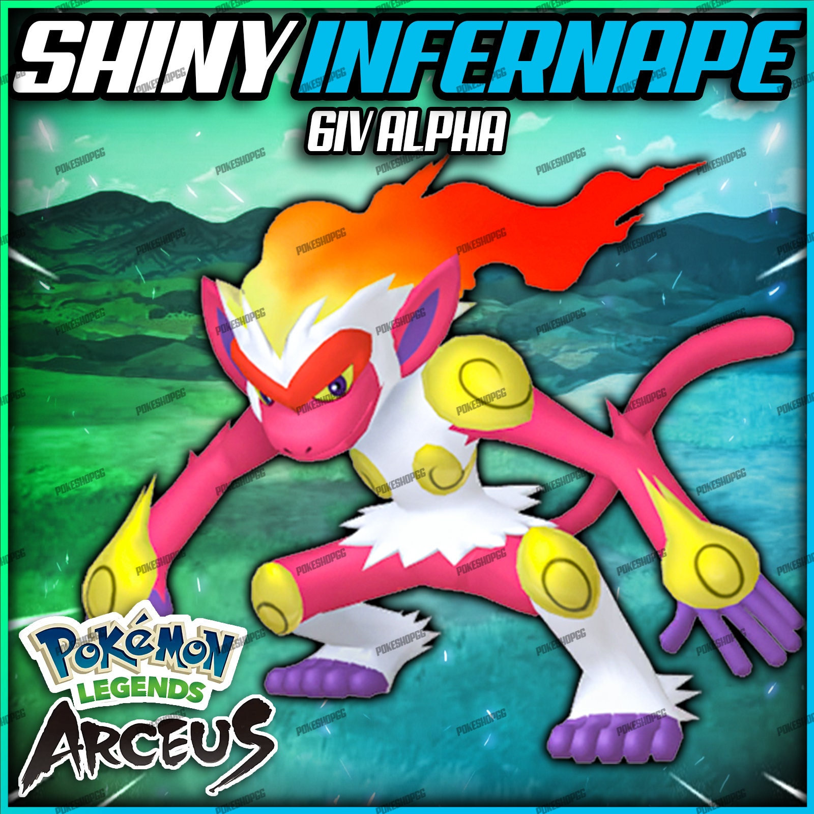 Shiny Infernape