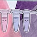 Cute Eppendorf Tube Triplet Sticker | Science, Life Science, Biology ...