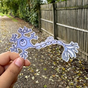 Neuron Sticker| Neurology, Neuroscience | Laptop, Notebook, Phone Case ...