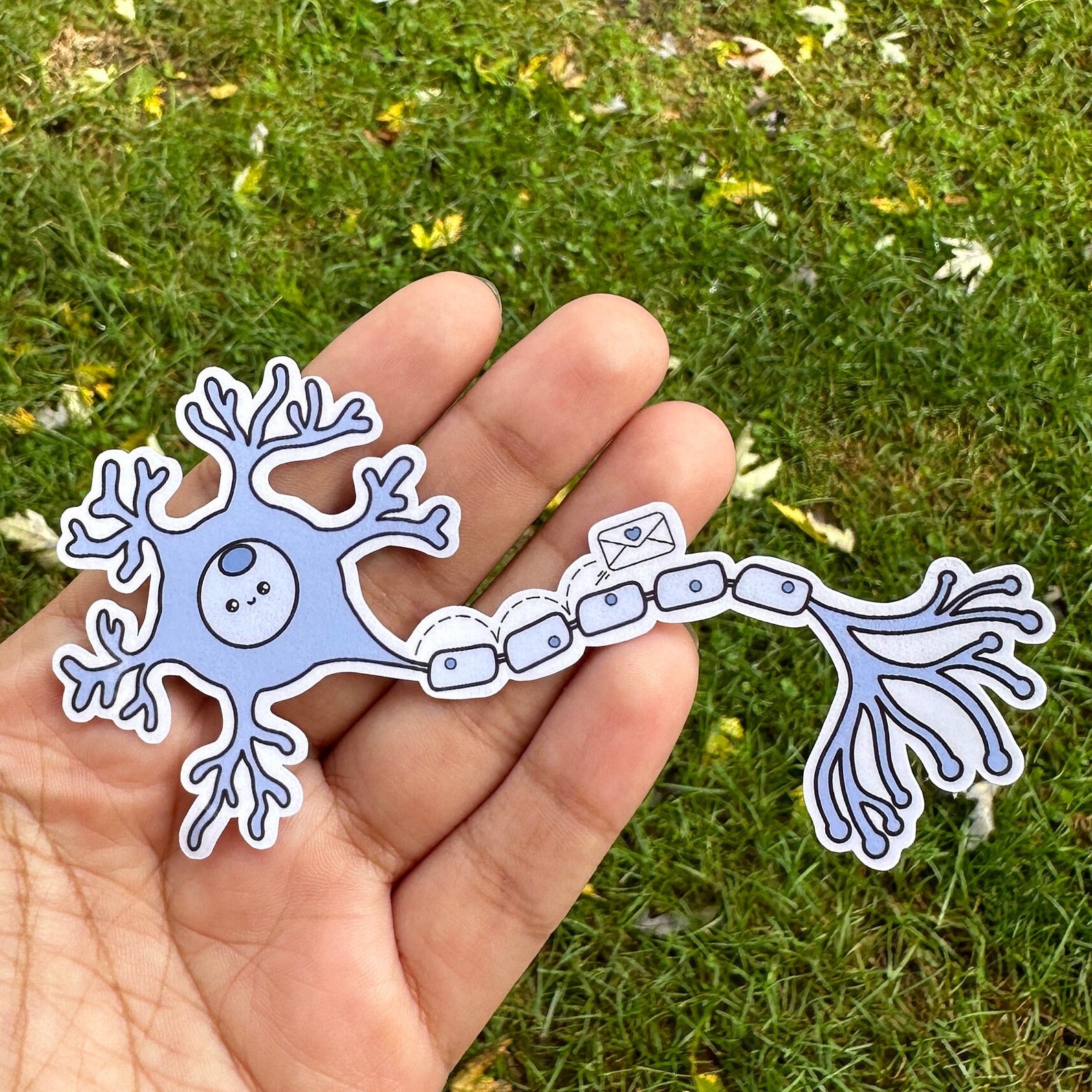 Neuron Sticker| Neurology, Neuroscience | Laptop, Notebook, Phone Case ...