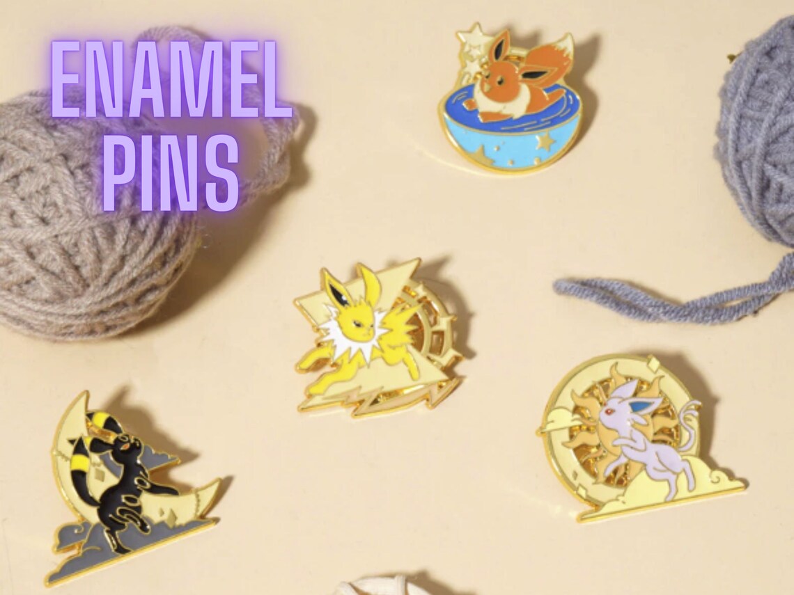 Fantasy Videogame Inspired Anime Enamel Pin Adventure Pins - Etsy