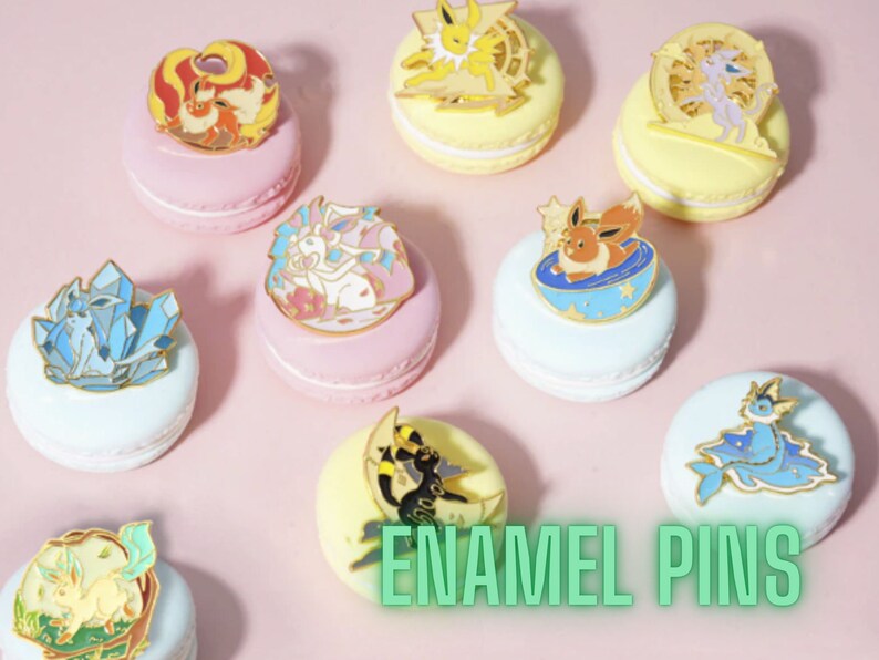 Fantasy Videogame Inspired Anime Enamel Pin Adventure Pins - Etsy