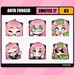 Anya Animated Emotes Pack 03 Emot Twitch - Etsy
