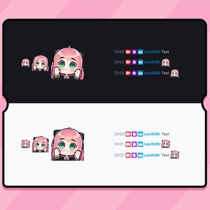 Anya Animated Emotes Pack 03 | Emot Twitch - Etsy