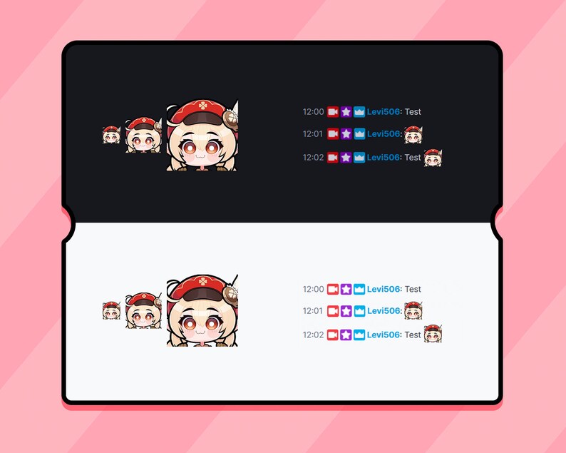 Genshin Klee Emote pack 02 / Twitch Emote / Discord Emote - Etsy México