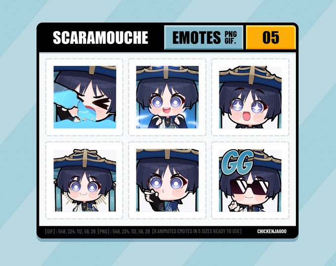 Genshin Impact Kokomi Emote for Twitch, Discord and Youtube - Etsy Norway