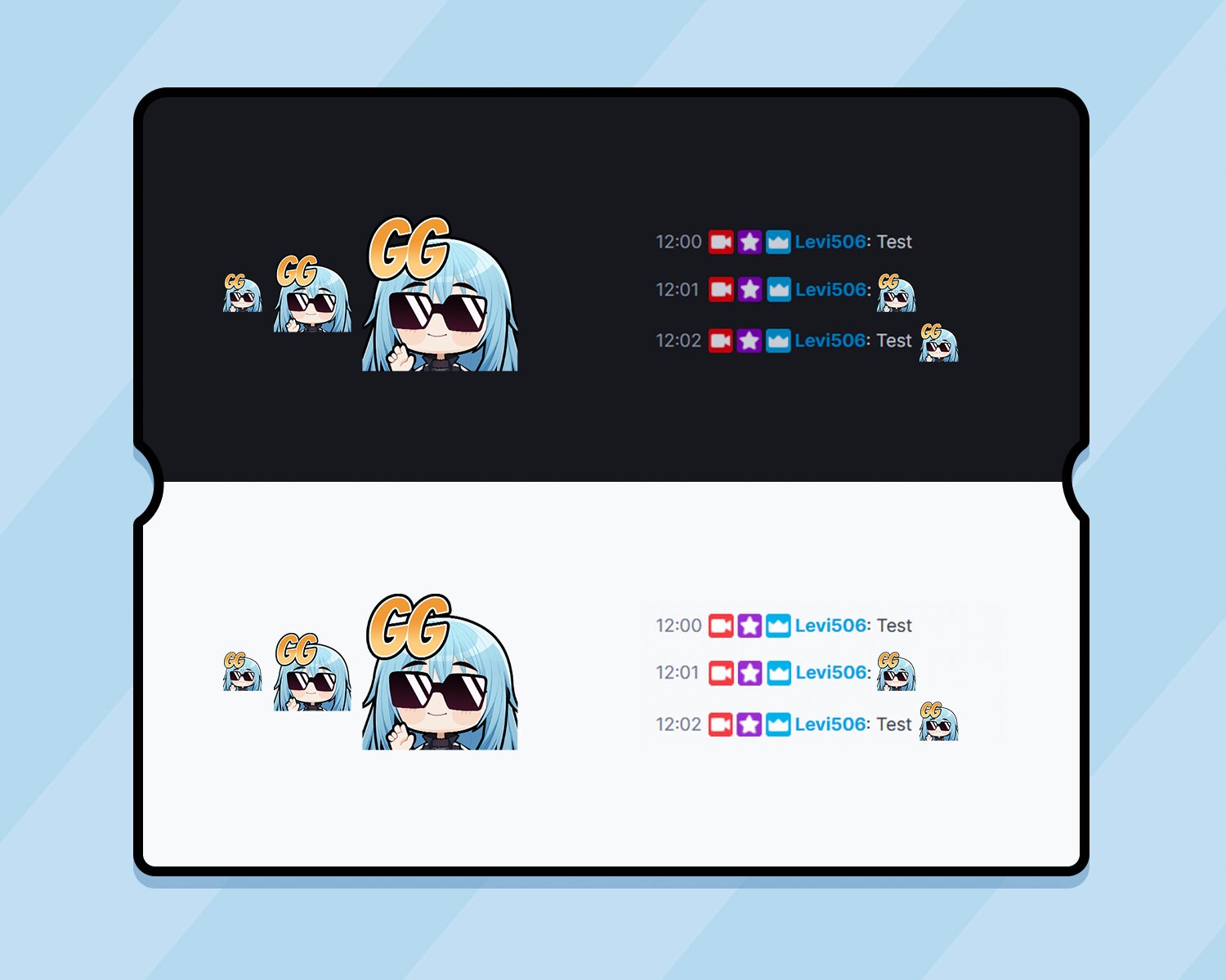 Rimuru Animated Emotes Pack 05 Emot Twitch - Etsy