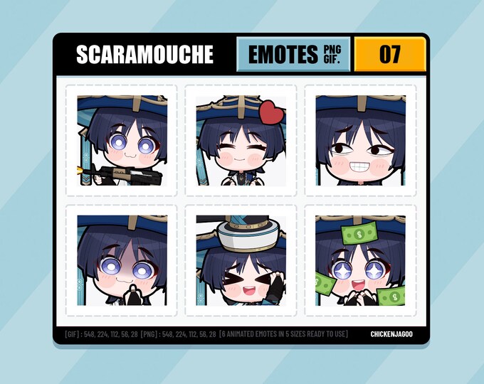 Genshin Impact Kokomi Emote for Twitch, Discord and Youtube - Etsy Norway