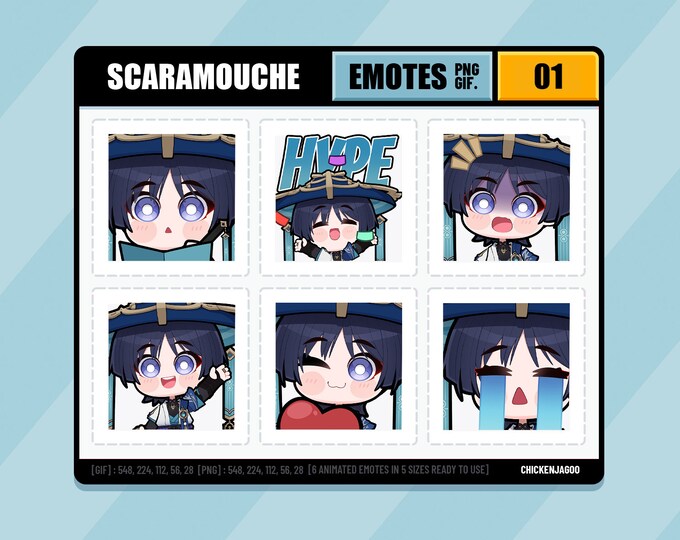 Genshin Impact Kokomi Emote for Twitch, Discord and Youtube - Etsy Norway