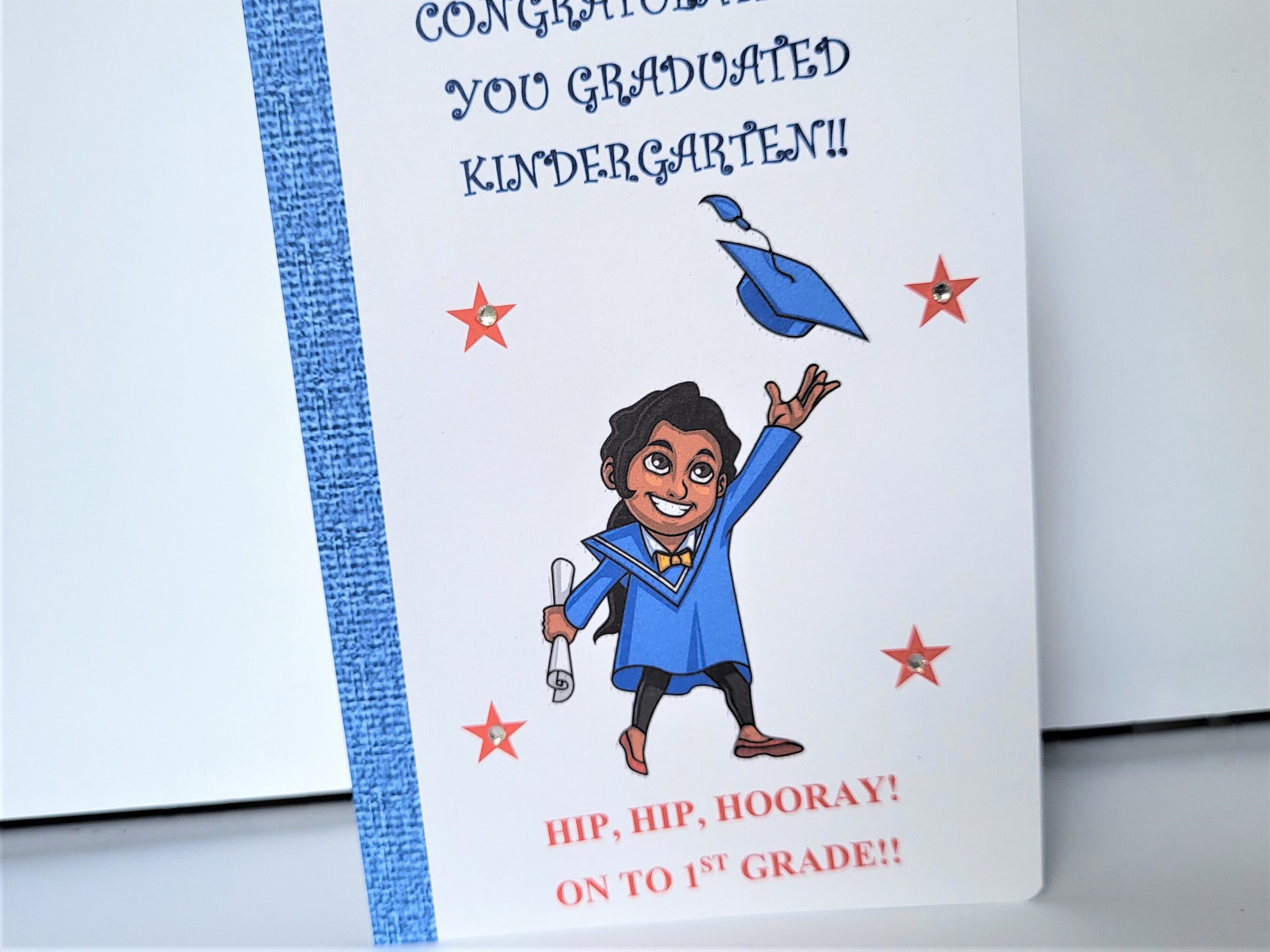 Kindergarten Graduation Card 6.25 X 4.50 - Etsy