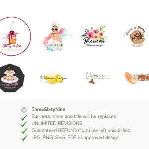 Custom Shop Logo Design Customized Business Branding - Etsy