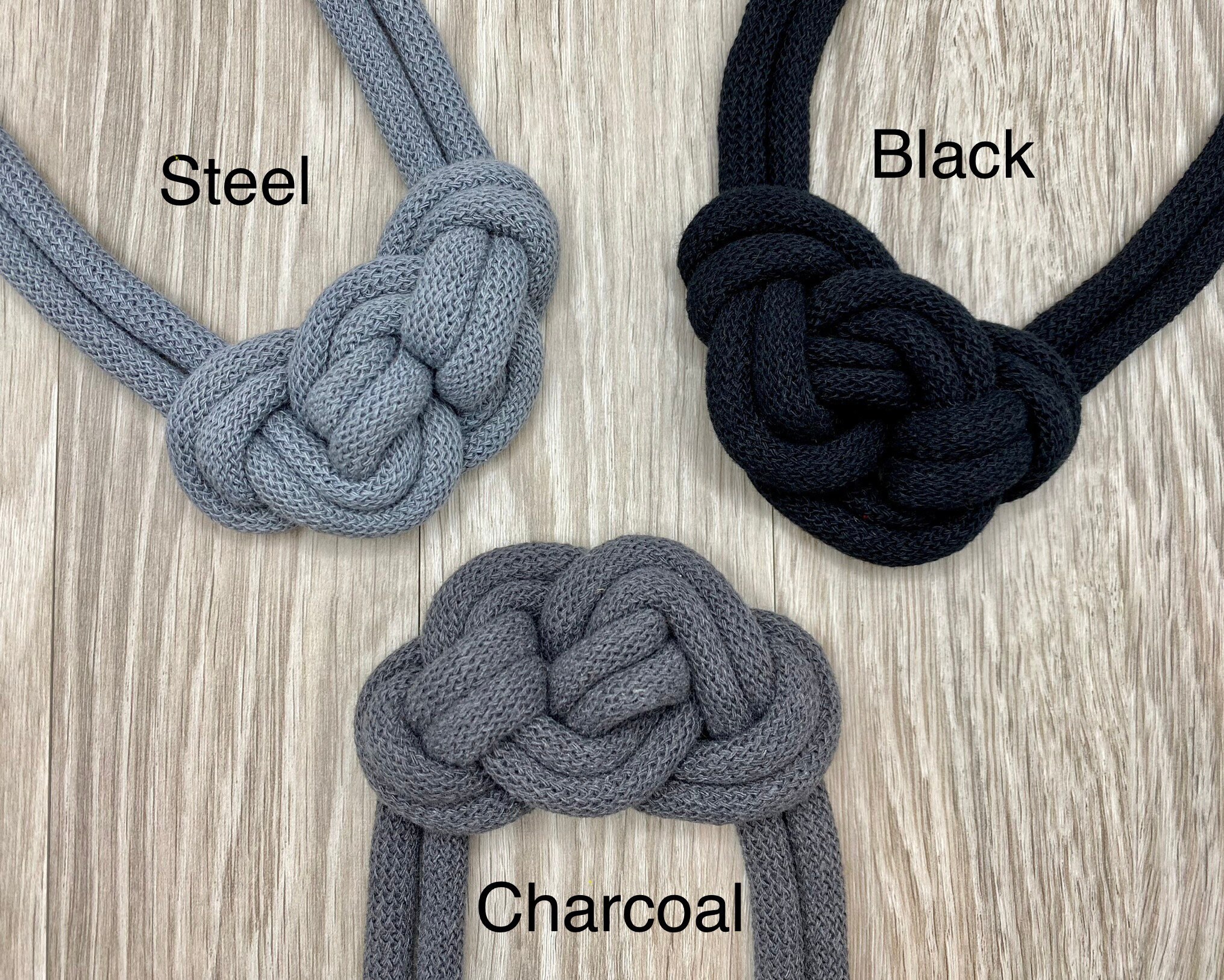 Necklace. Macrame Knot Necklace. Statement Necklace. Macramé. - Etsy UK