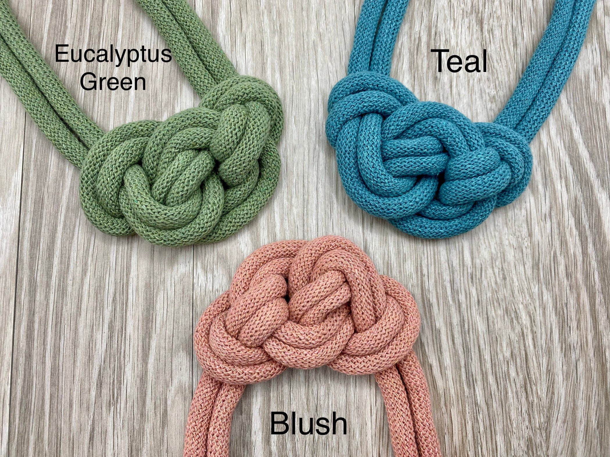 Necklace. Macrame Knot Necklace. Statement Necklace. Macramé. - Etsy UK