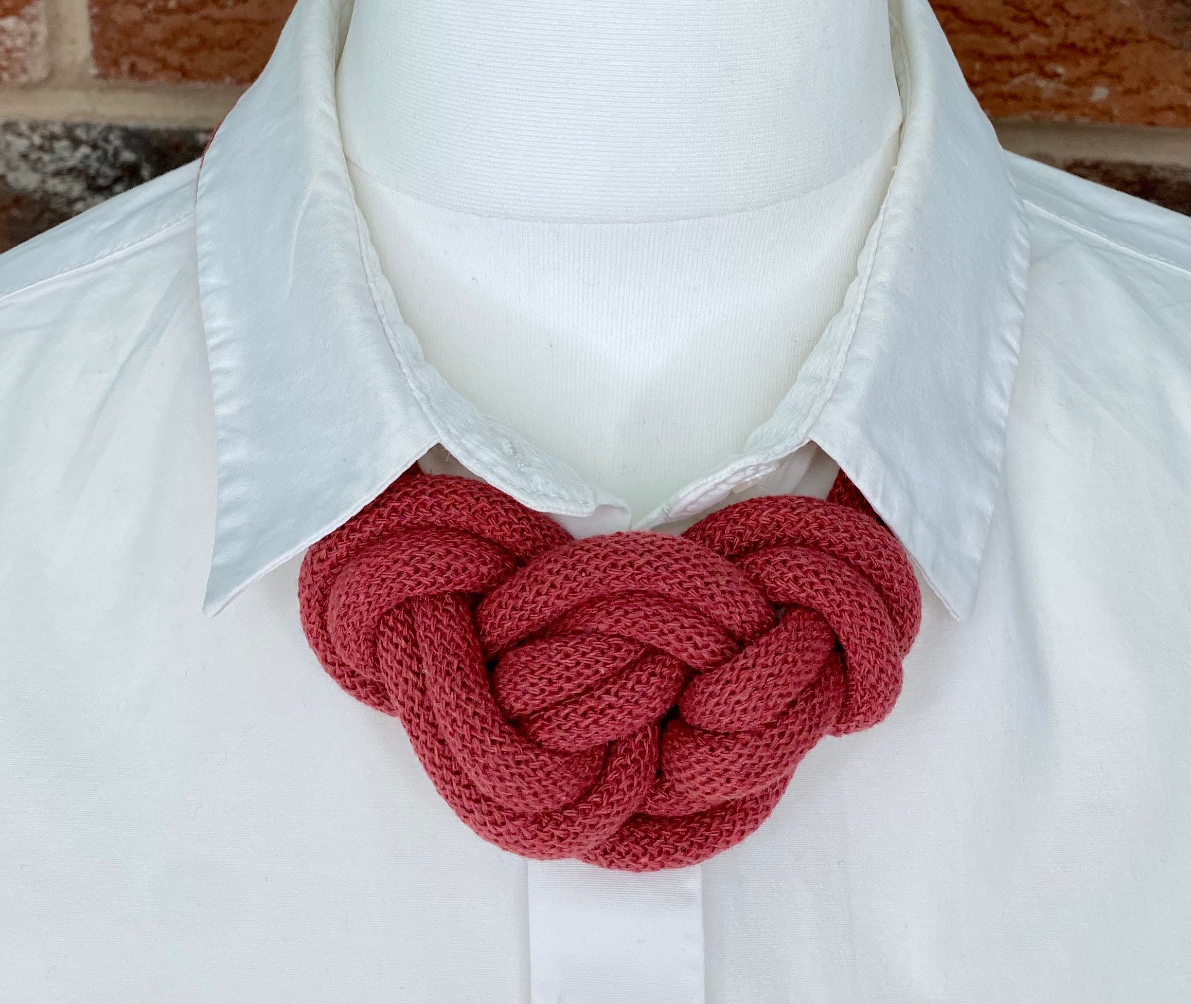 Necklace. Macrame Knot Necklace. Statement Necklace. Macramé. - Etsy UK