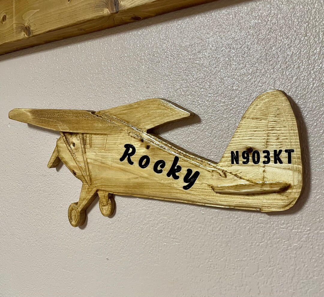 Bush Plane 3D Carving - Etsy