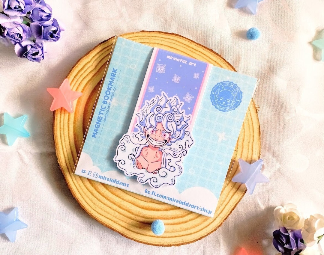 One Piece Luffy Gear 5 Luffy Gear 5 Bookmark Joyboy One - Etsy