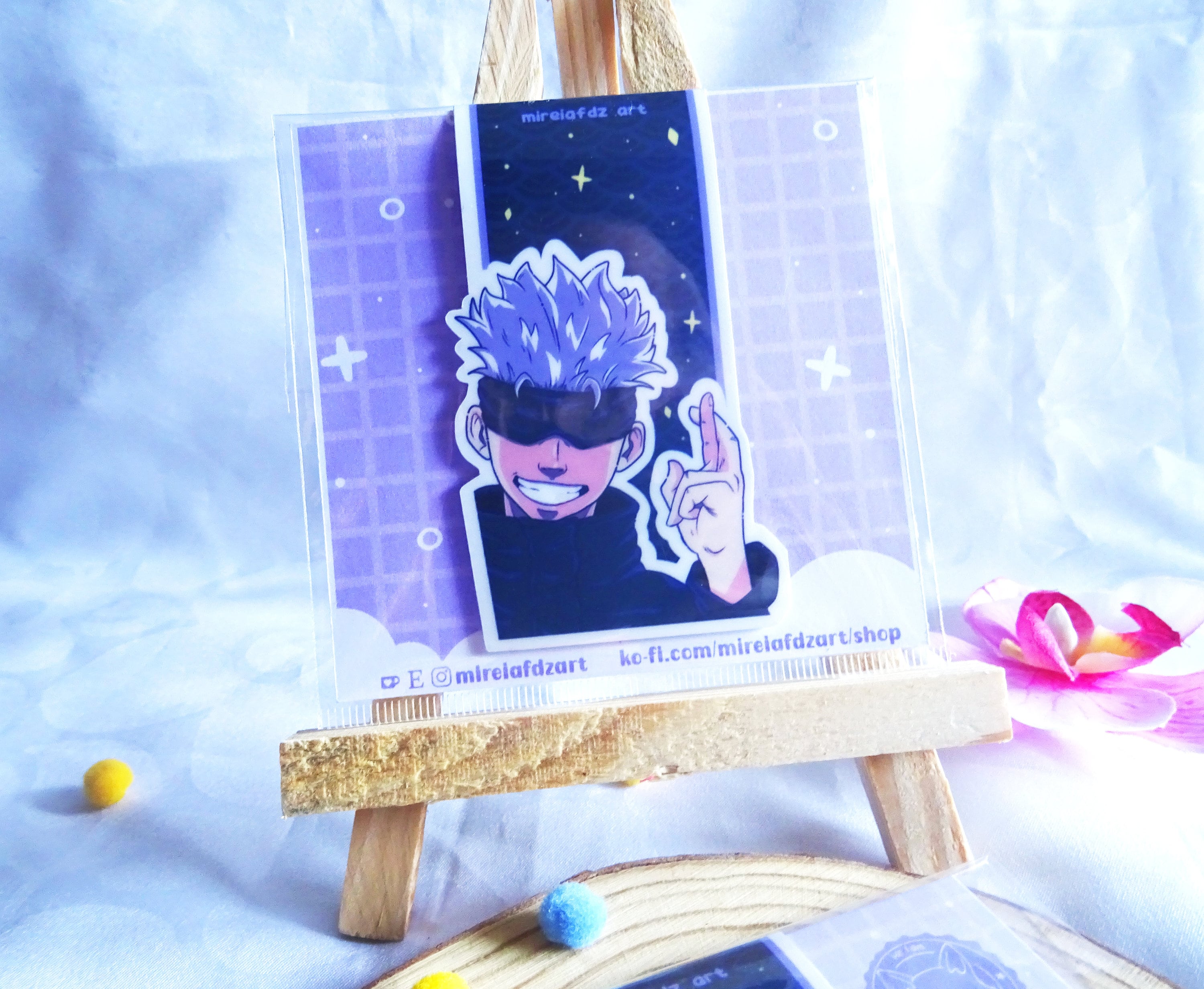 Geto and Gojo Magnetic Bookmark, Satosugu Bookmark, Sorceror With Eye ...